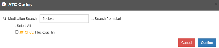 ATC Codes – MediMap